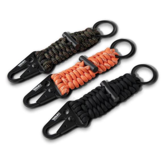 Survivorcord Keychain + Ferro rod striker – Canadian Preparedness