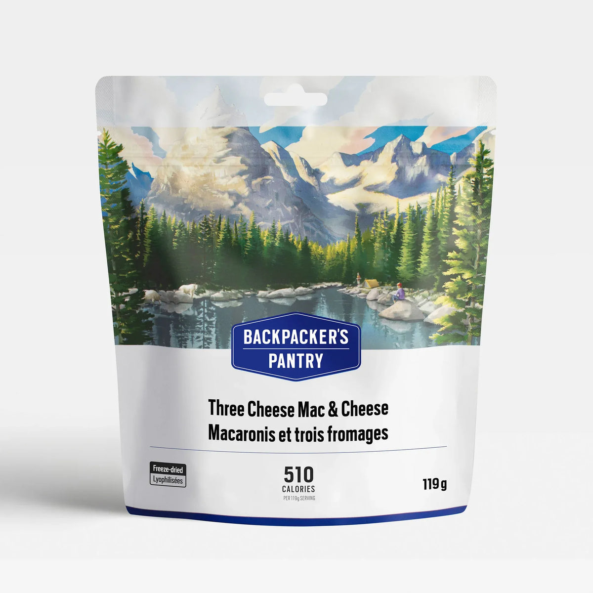 Freeze-Dried Three Cheese Mac & Cheese | Backpacker's Pantry – Canadian ...