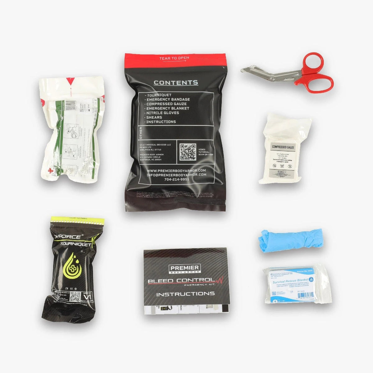 Premier Bleed Control Kit – Standard | Emergency Trauma Kit – Canadian ...