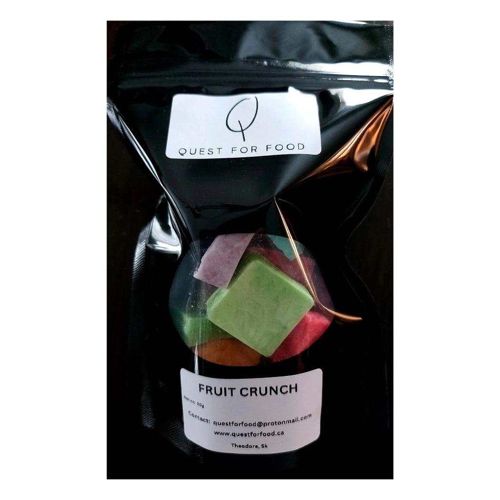 Freeze Dried Fruit Crunch (Fruit-Flavoured Gelatin) - Quest For Food ...