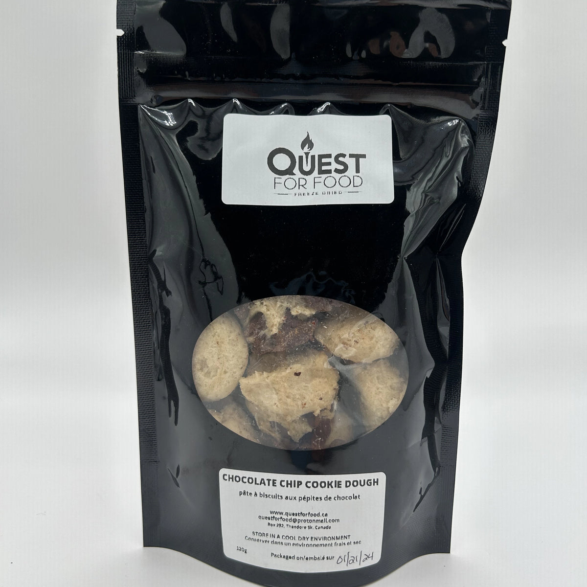 Freeze-Dried Chocolate Chip Cookie Dough | Long-Lasting Snack & Treat ...