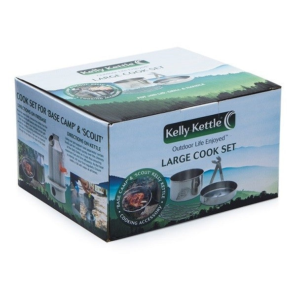 Kelly Kettle Large Cook Set (Fits Base Camp & Scout Kettles) — Canadian ...