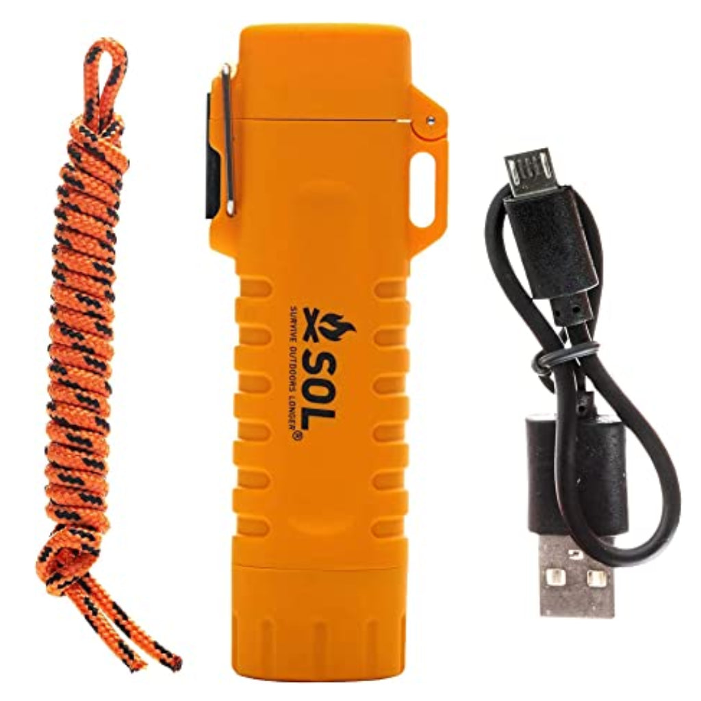 SOL Fire Lite Fuel Free Lighter (Fire Starter + LED Light) — Canadian ...